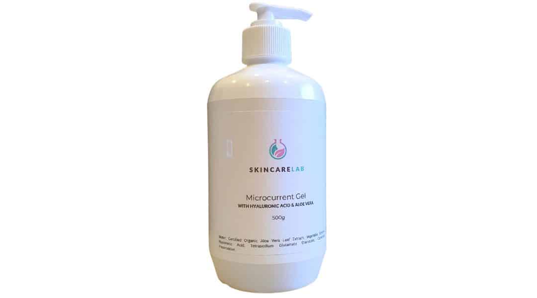 Skincare Lab Microcurrent Gel With Hyaluronic Acid & Aloe Vera 500g ...