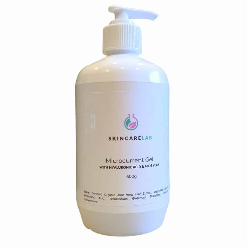 Skincare Lab Microcurrent Gel With Hyaluronic Acid & Aloe Vera 500g ...